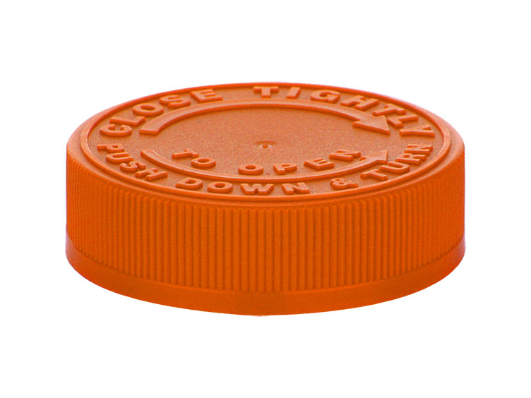 McKernan.com: 45/400 Orange Child Resistant Caps
