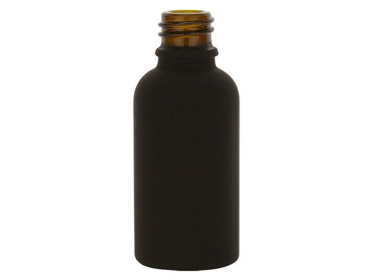 McKernan.com: 1 oz Black Glass Bottles